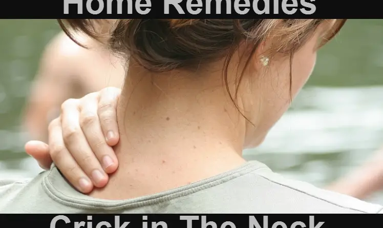 Home Remedies for Crick in Neck